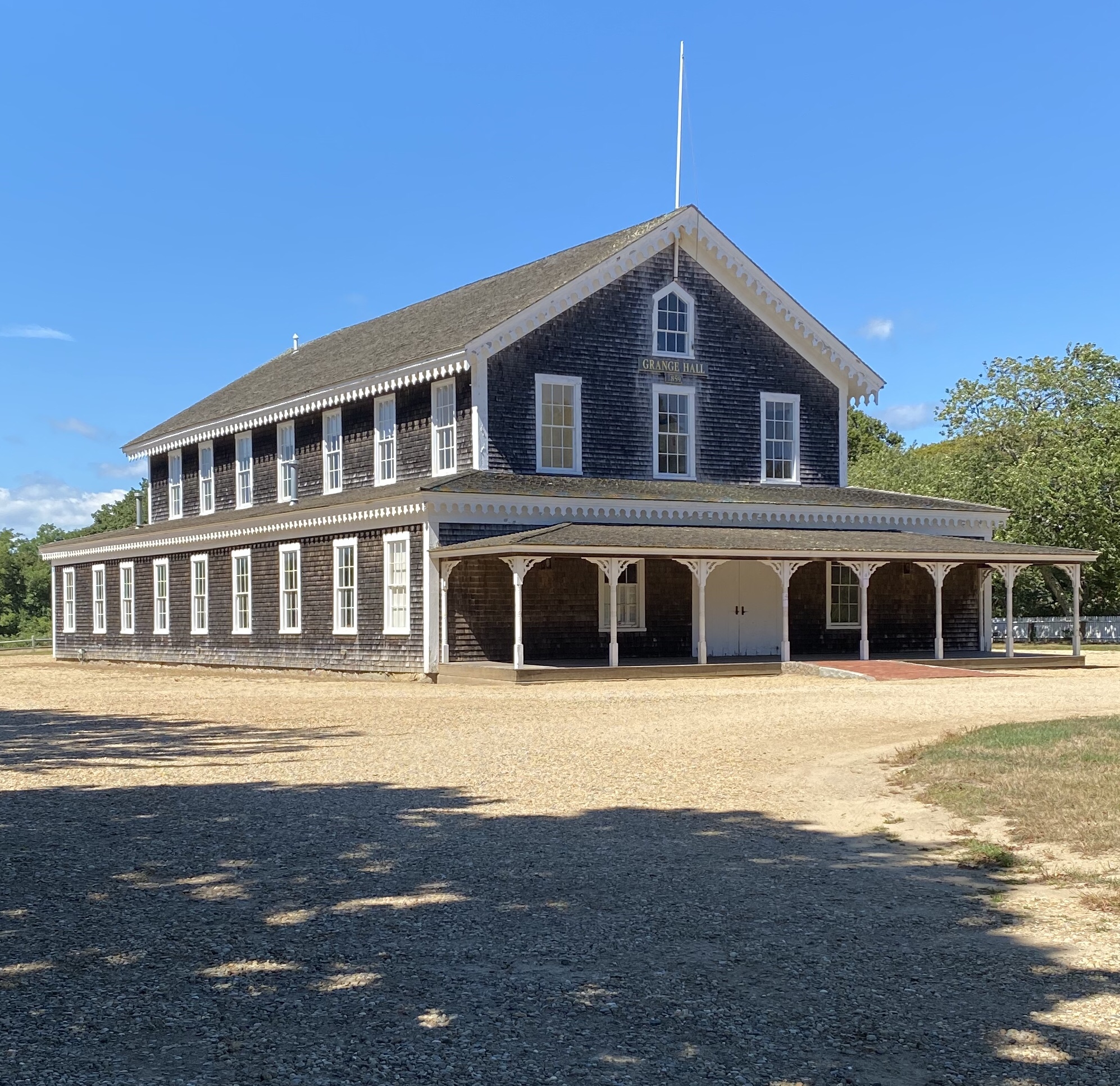 West Tisbury Grange Hall // 1859 – Buildings of New England