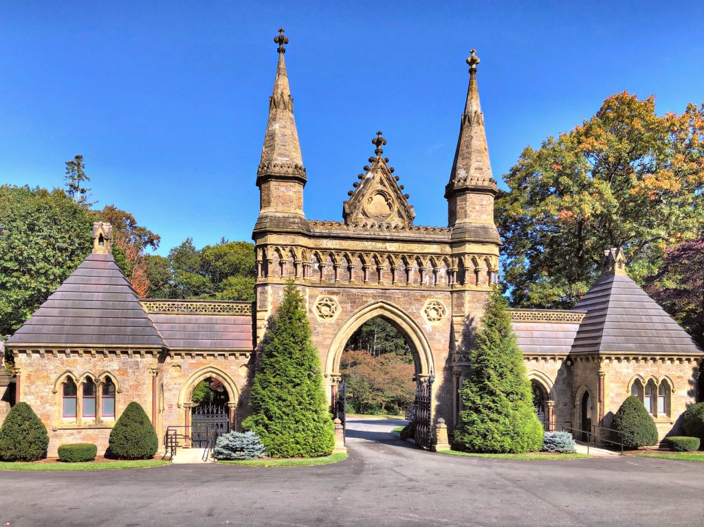 Forest Hills Cemetery, Entrance Gate // 1865 – Buildings of New England