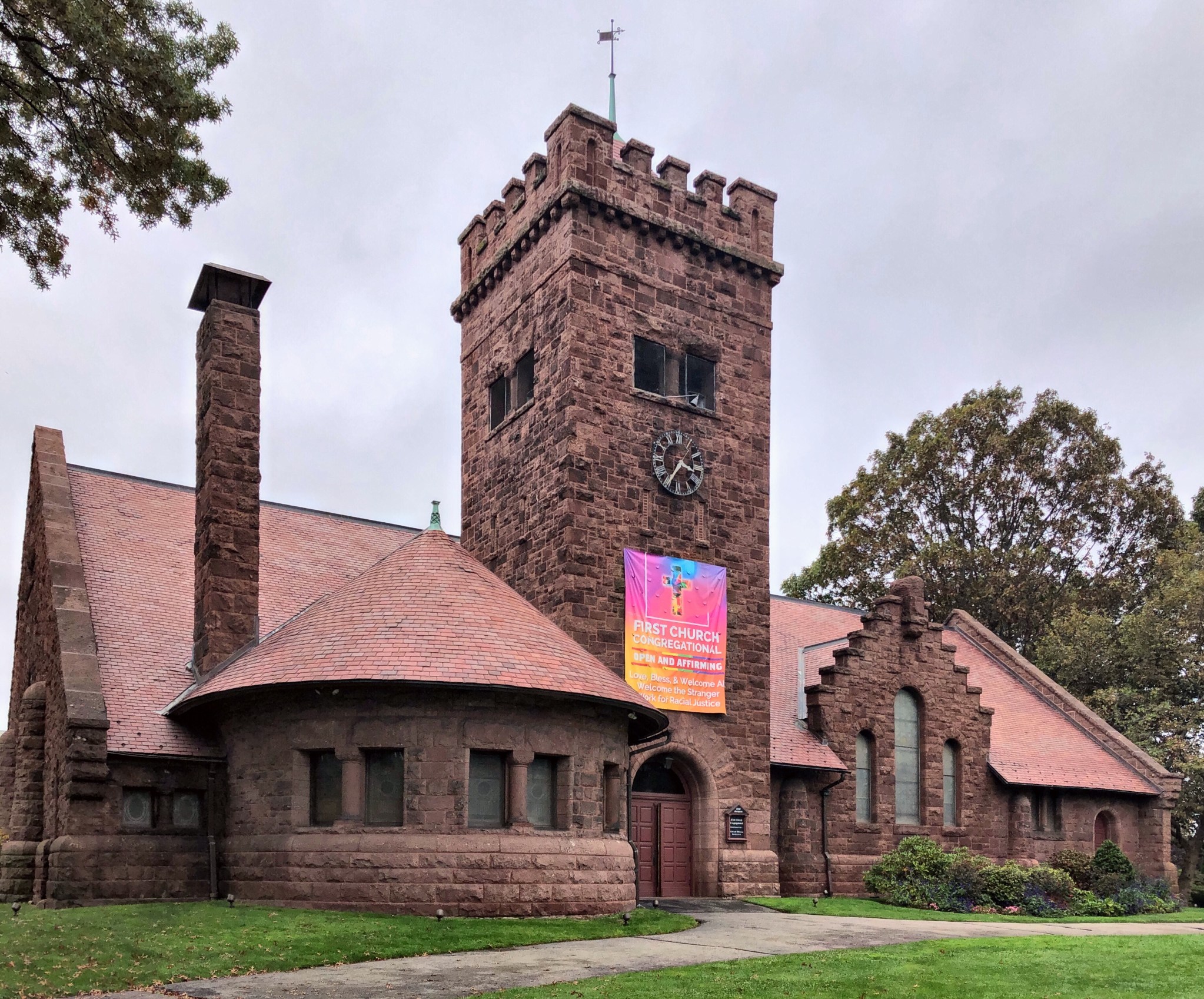 First Church Congregational of Fairfield // 1892 – Buildings of New England