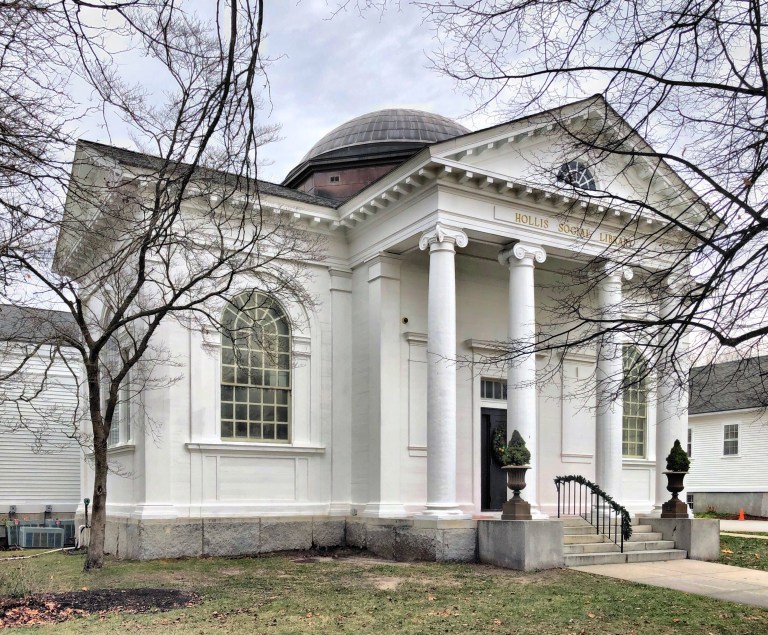 Hollis Social Library // 1910 – Buildings of New England