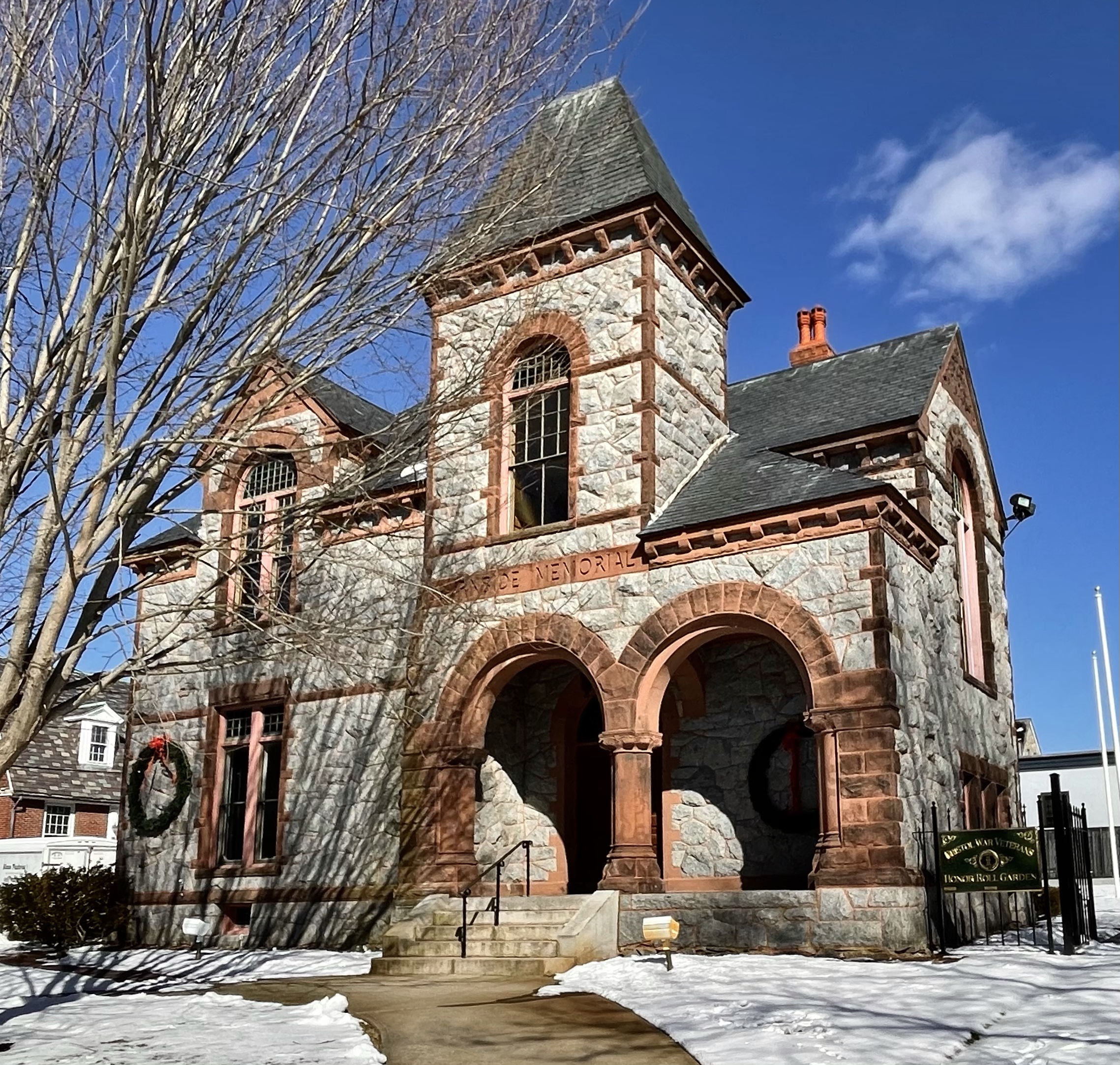 Burnside Memorial Hall // 1883 – Buildings of New England