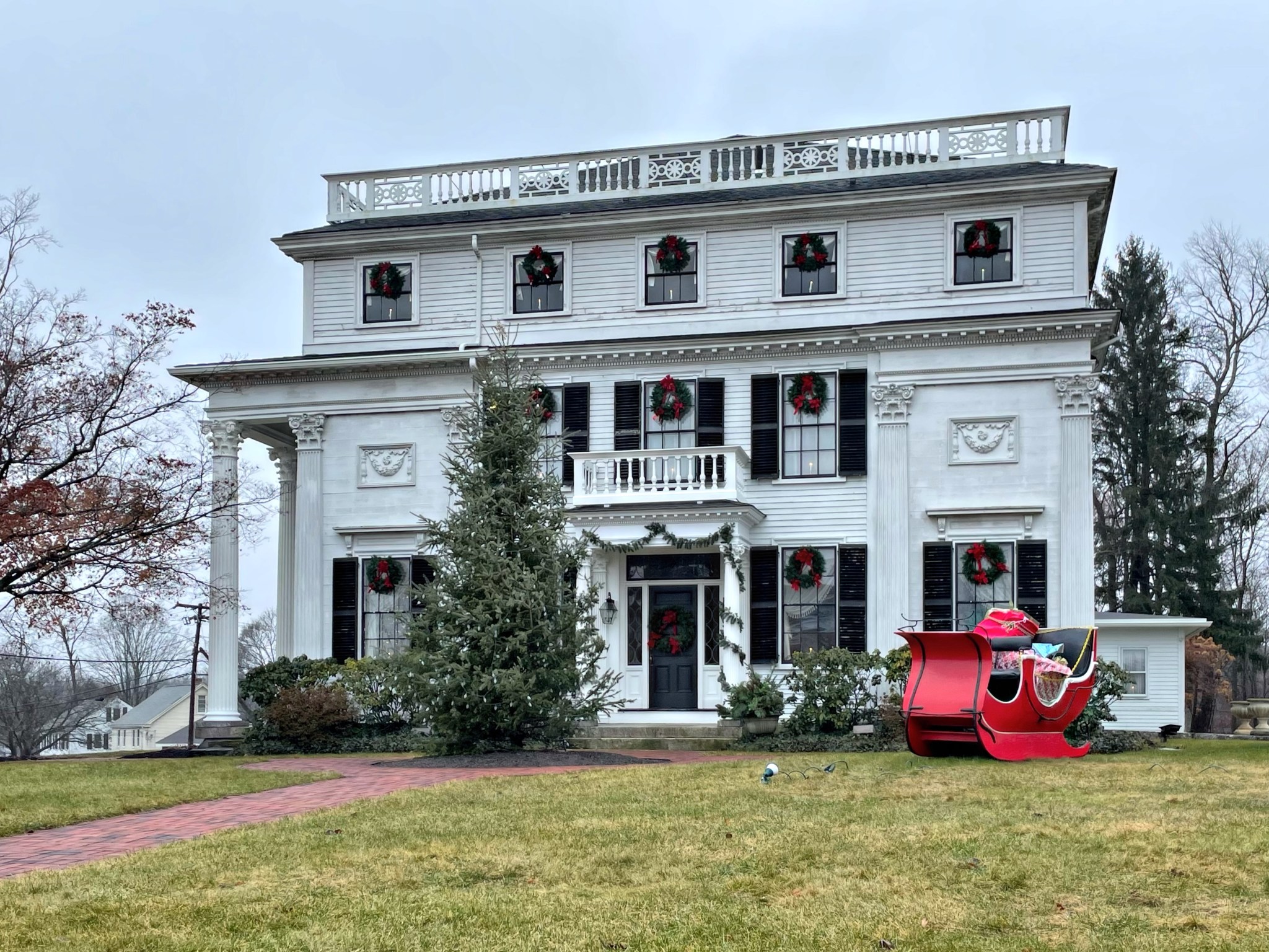 Asa Waters Mansion // 1829 – Buildings of New England