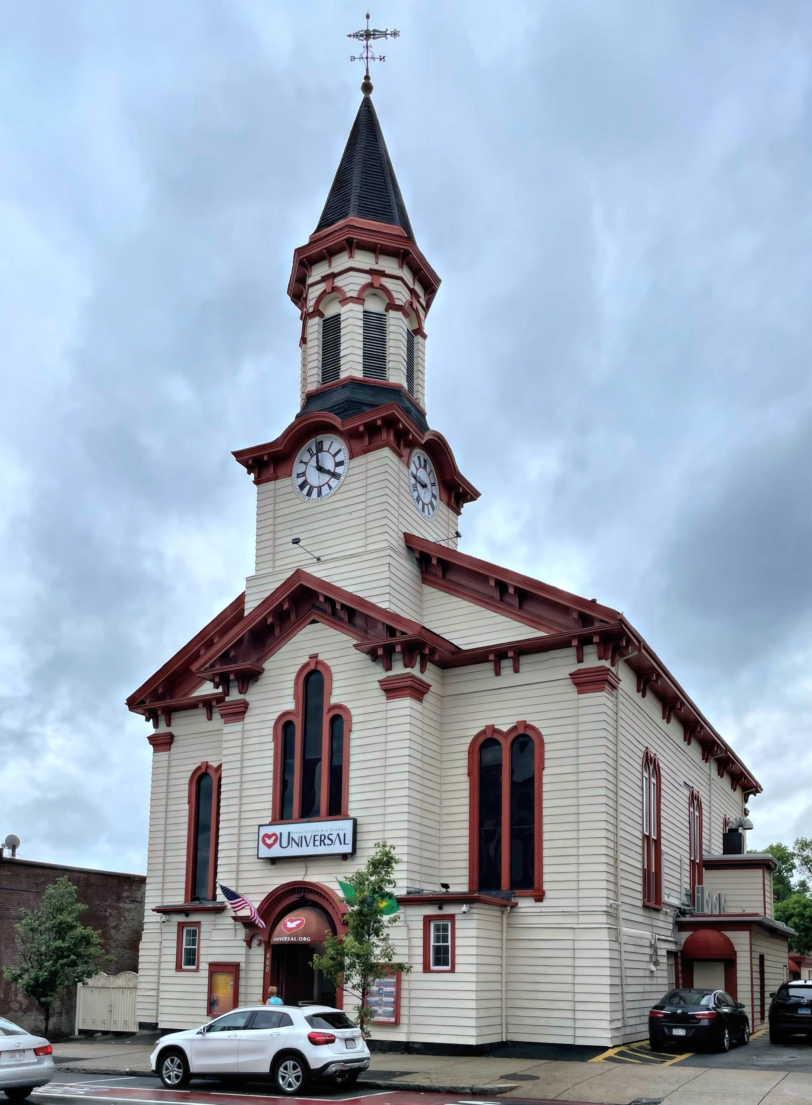 First Congregational Church, Everett // 1852 – Buildings of New England