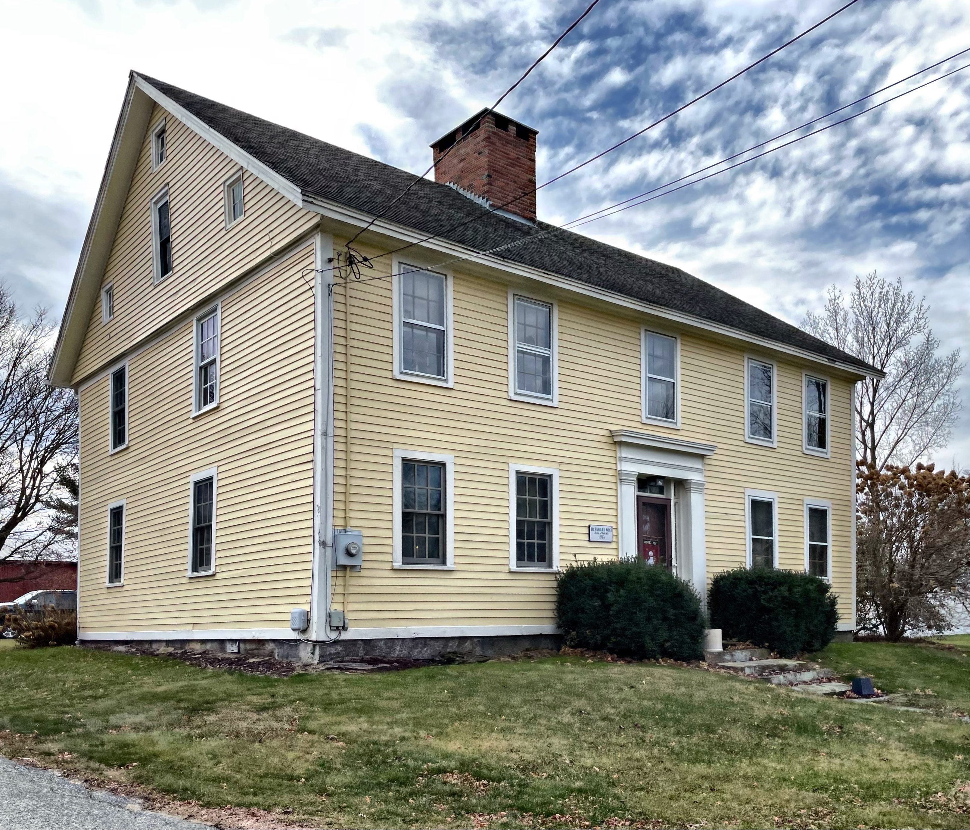 Rev. Samuel Nott House // 1784 – Buildings of New England