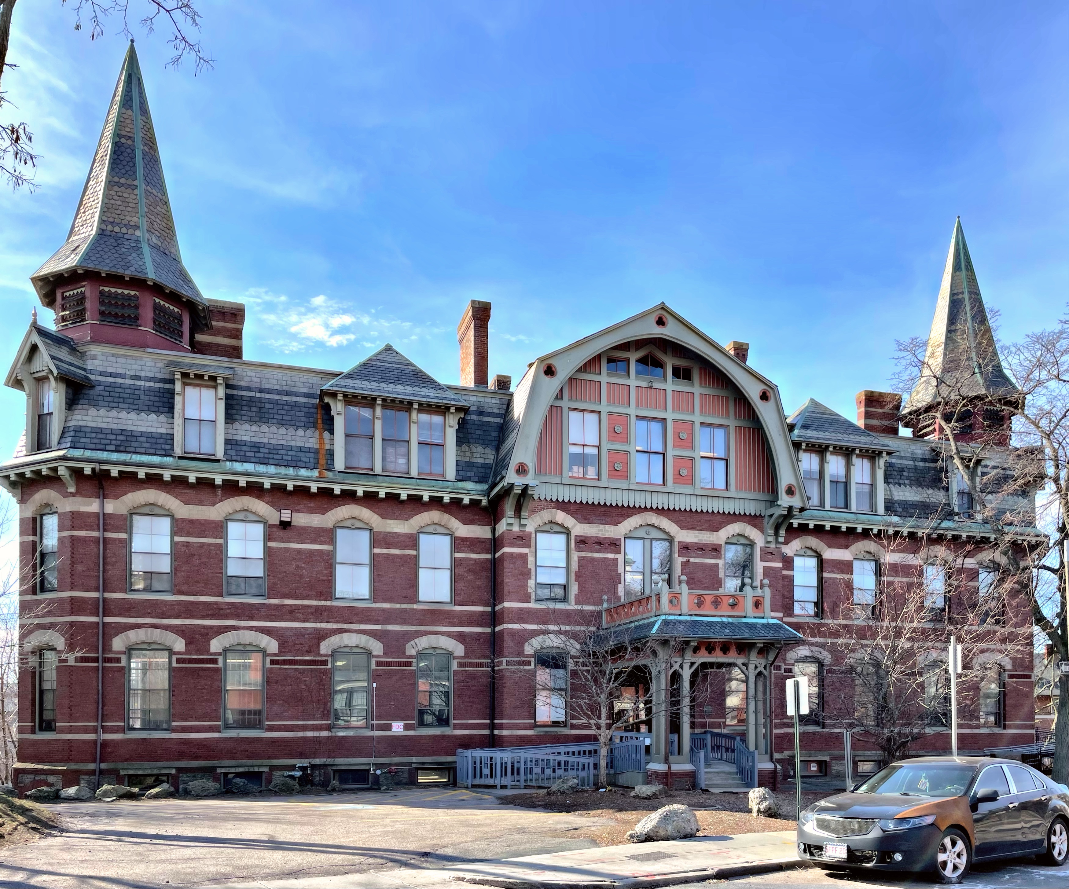 Dimock Center – Zakrzewska Building // 1873 – Buildings of New England