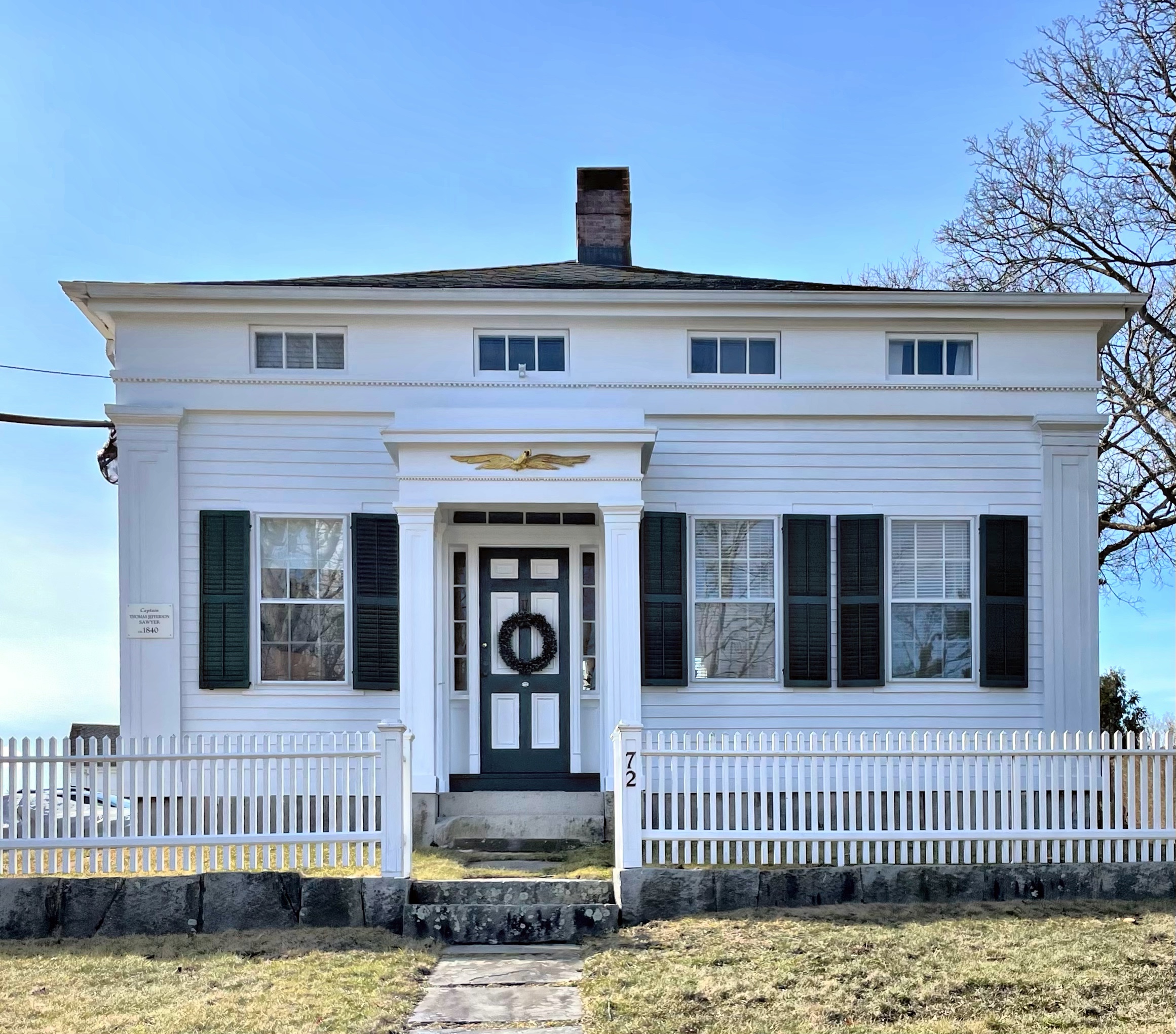 Greek Revival Hipped Roof – Buildings of New England