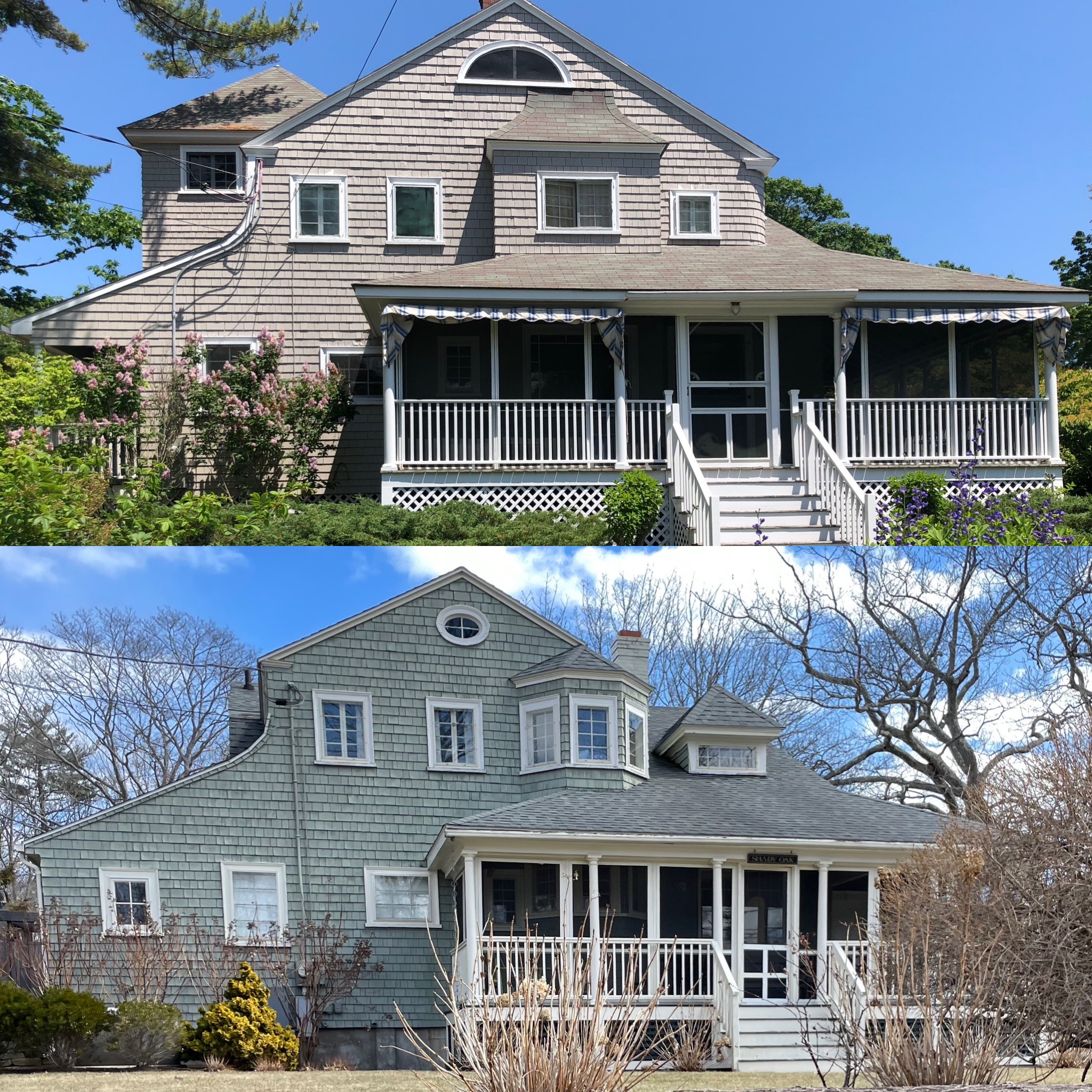 Gable and Tower Cottages // 1889 – Buildings of New England