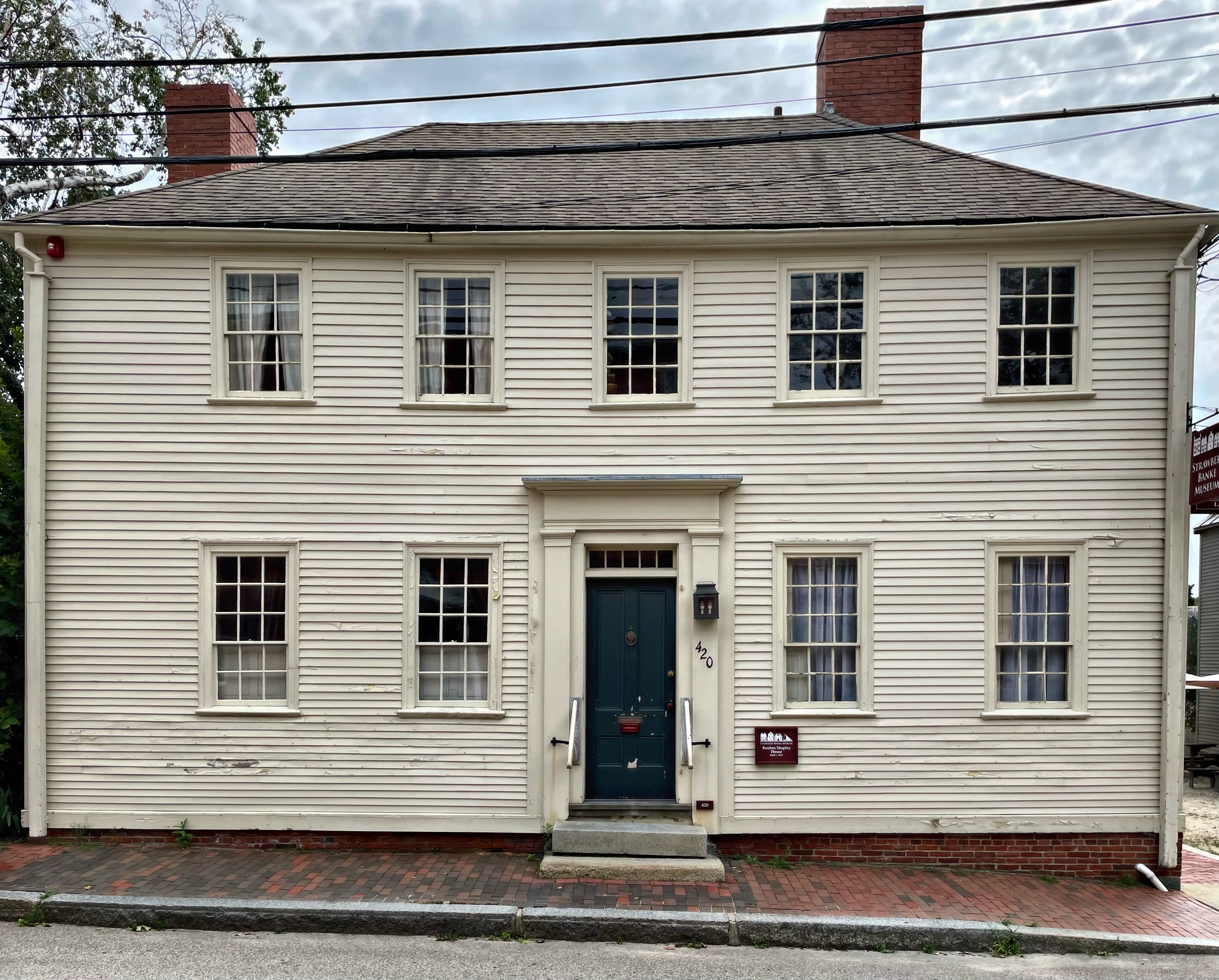 Reuben Shapley House // 1813 – Buildings of New England