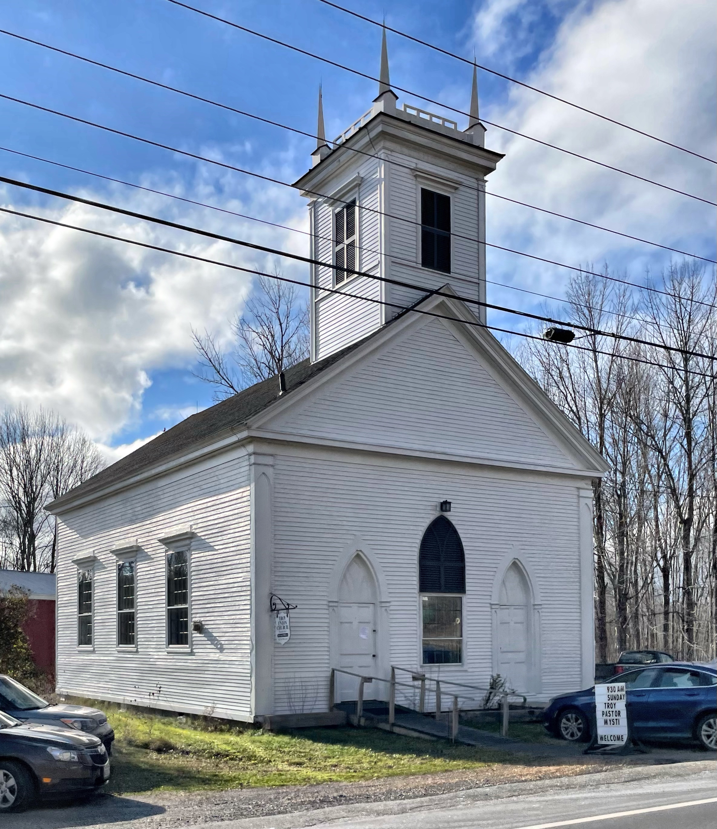 Troy Meeting House // 1840 – Buildings of New England