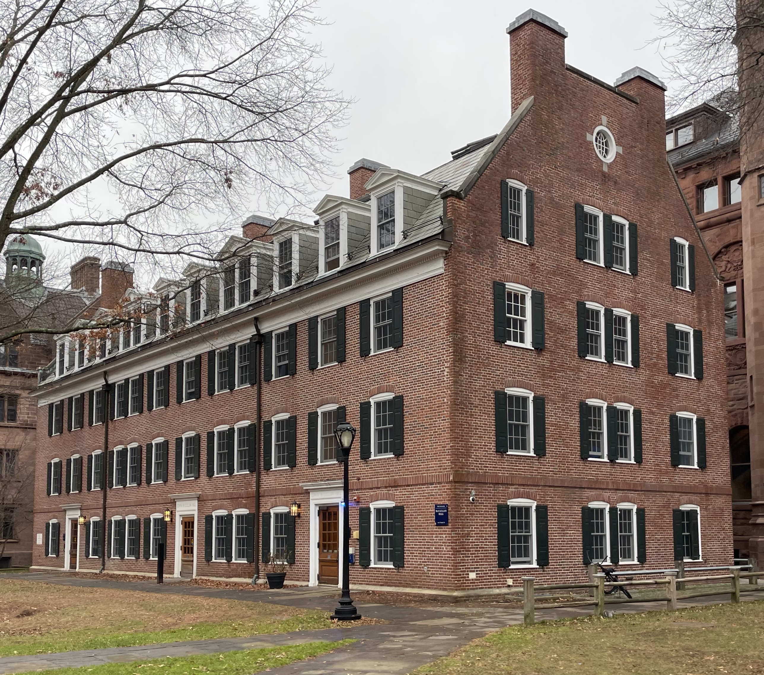 Yale University – McClellan Hall // 1924 – Buildings of New England