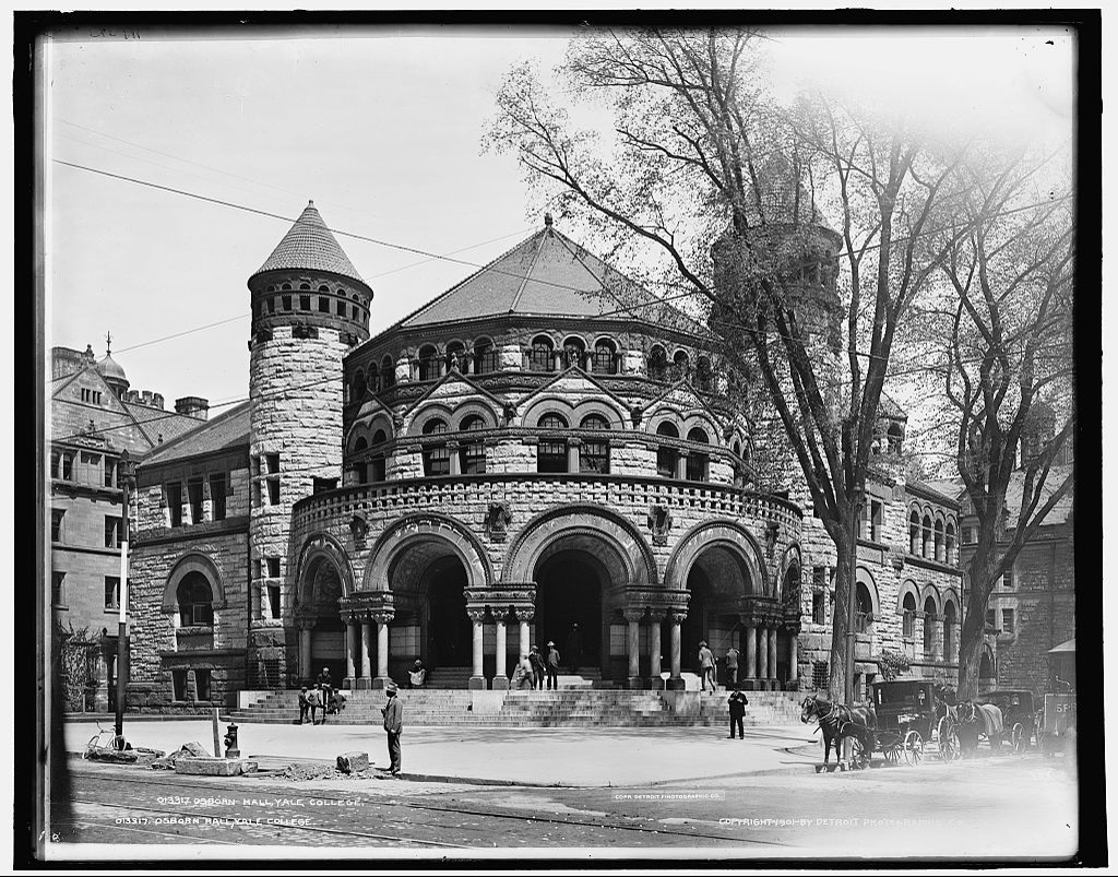Yale University – Osborn Hall // 1888-1926 – Buildings of New England