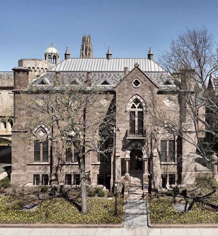 Yale University – Street Hall // 1866 – Buildings of New England