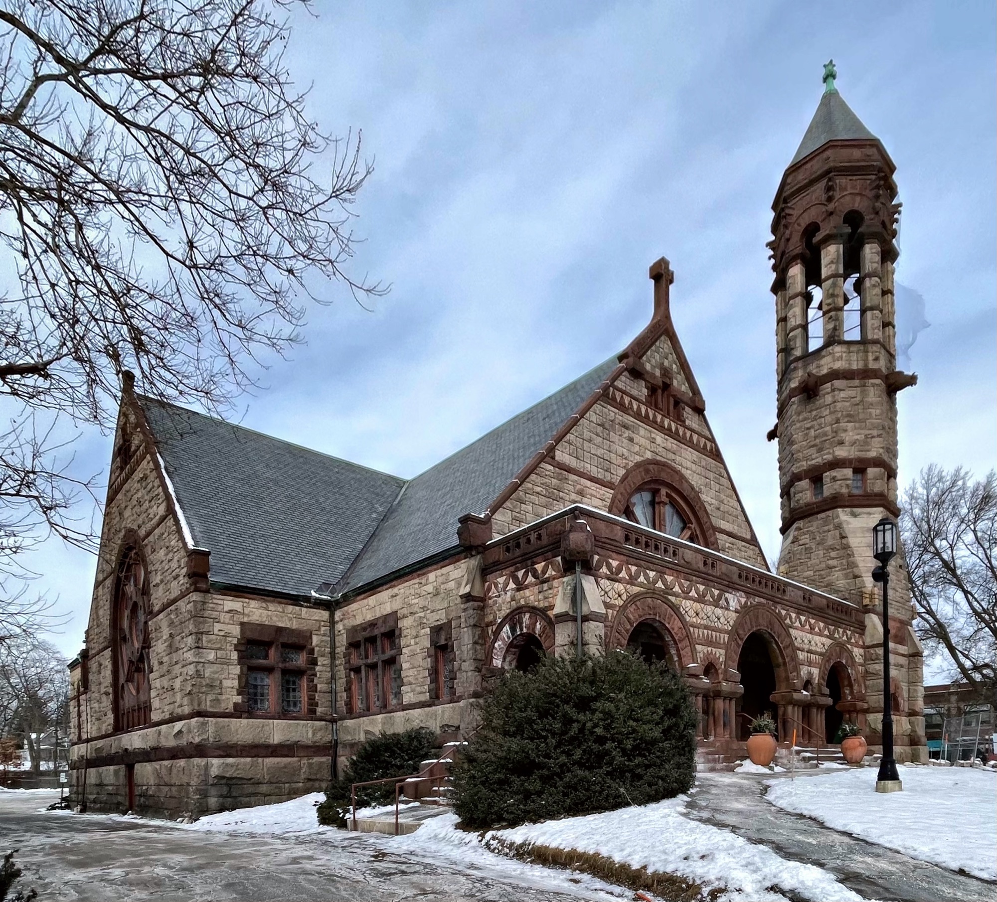 First Baptist Church in Newton // 1888 – Buildings of New England