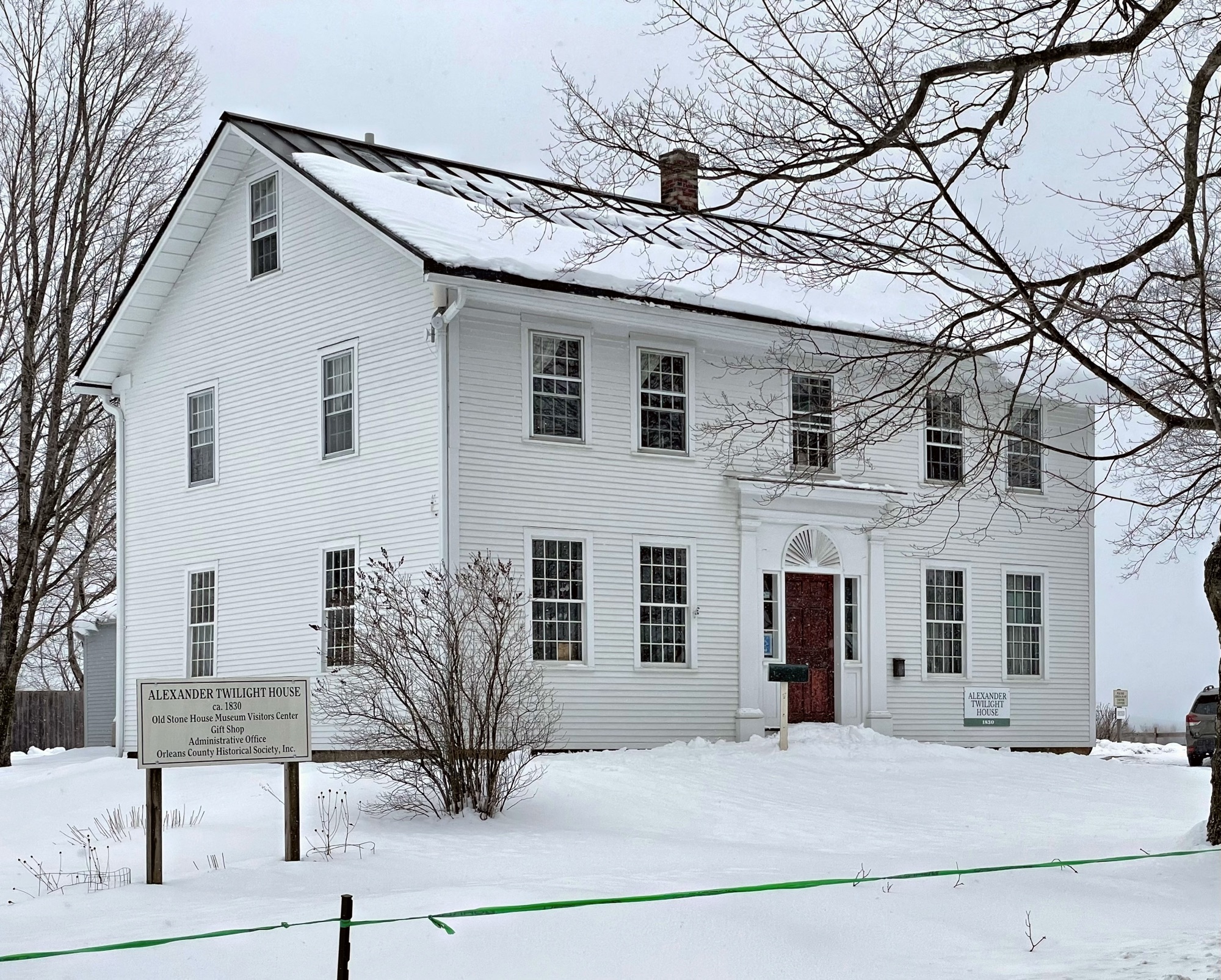 Alexander Twilight House // c.1830 – Buildings of New England