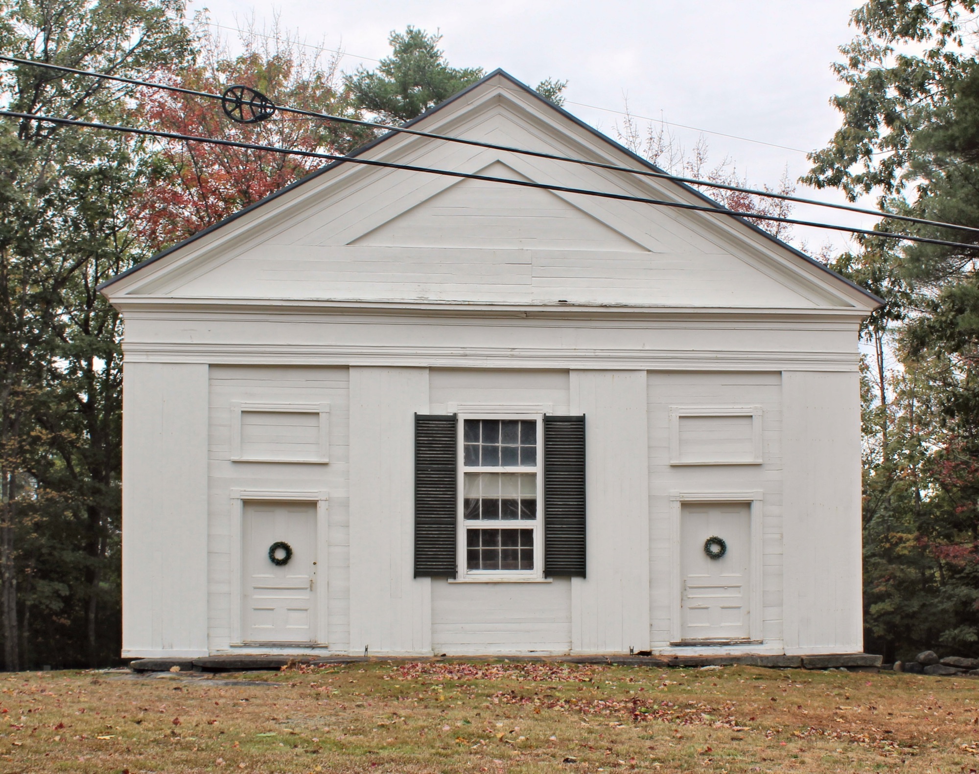 New Gloucester Universalist Meeting House // 1839 – Buildings of New ...