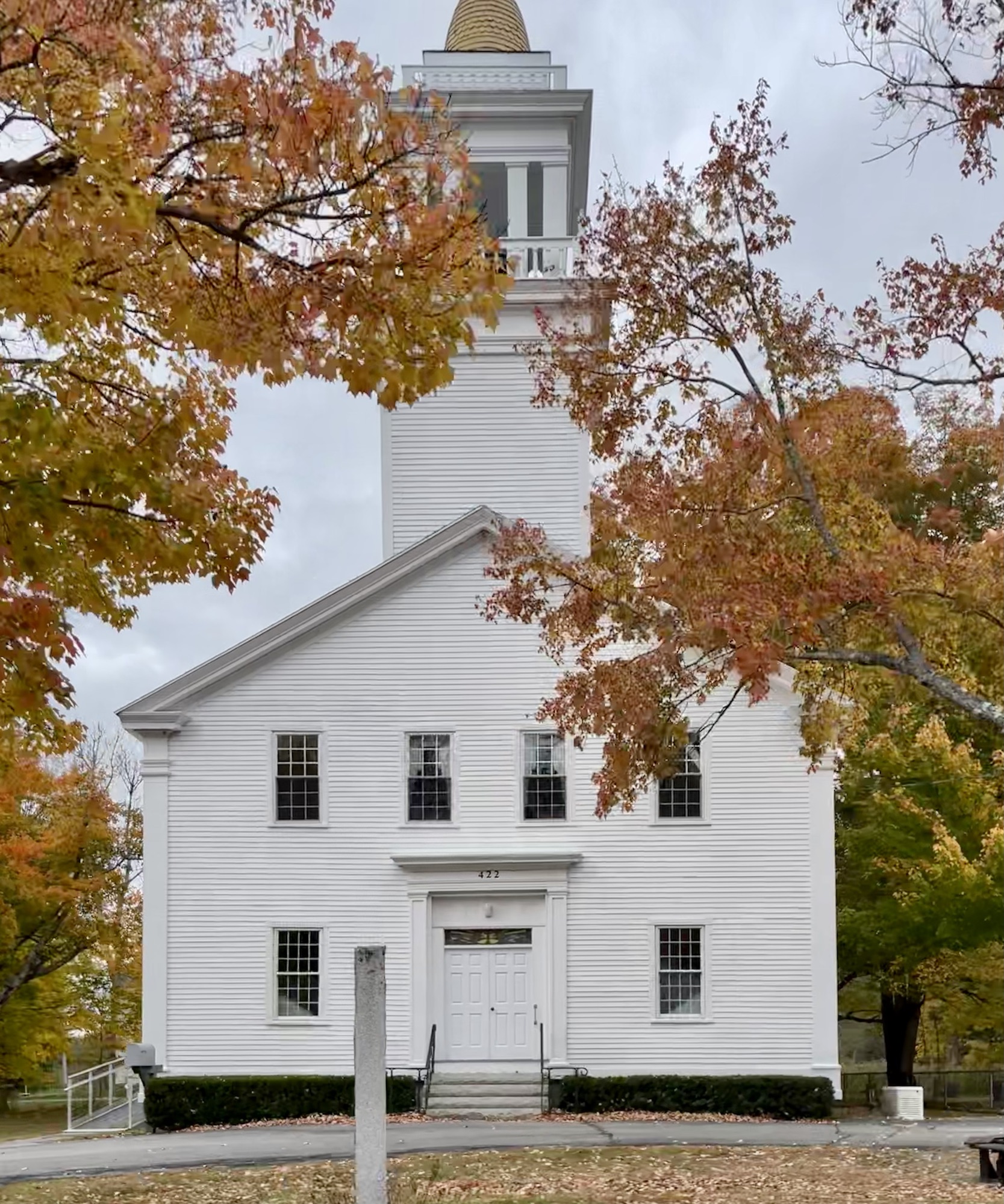 First Parish Congregational Church of Pownal // 1811 – Buildings of New ...