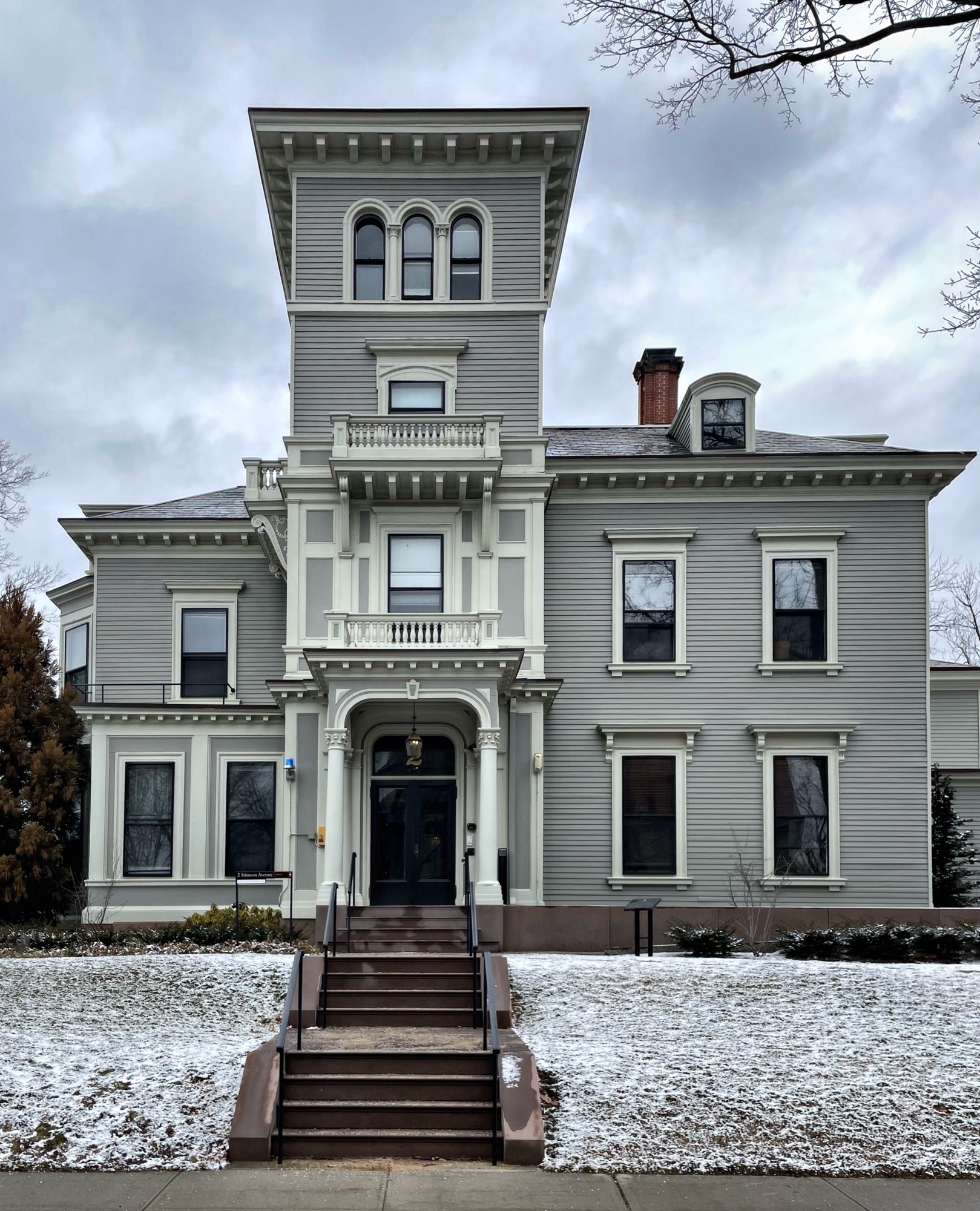 Amos Beckwith Mansion // 1861 – Buildings of New England