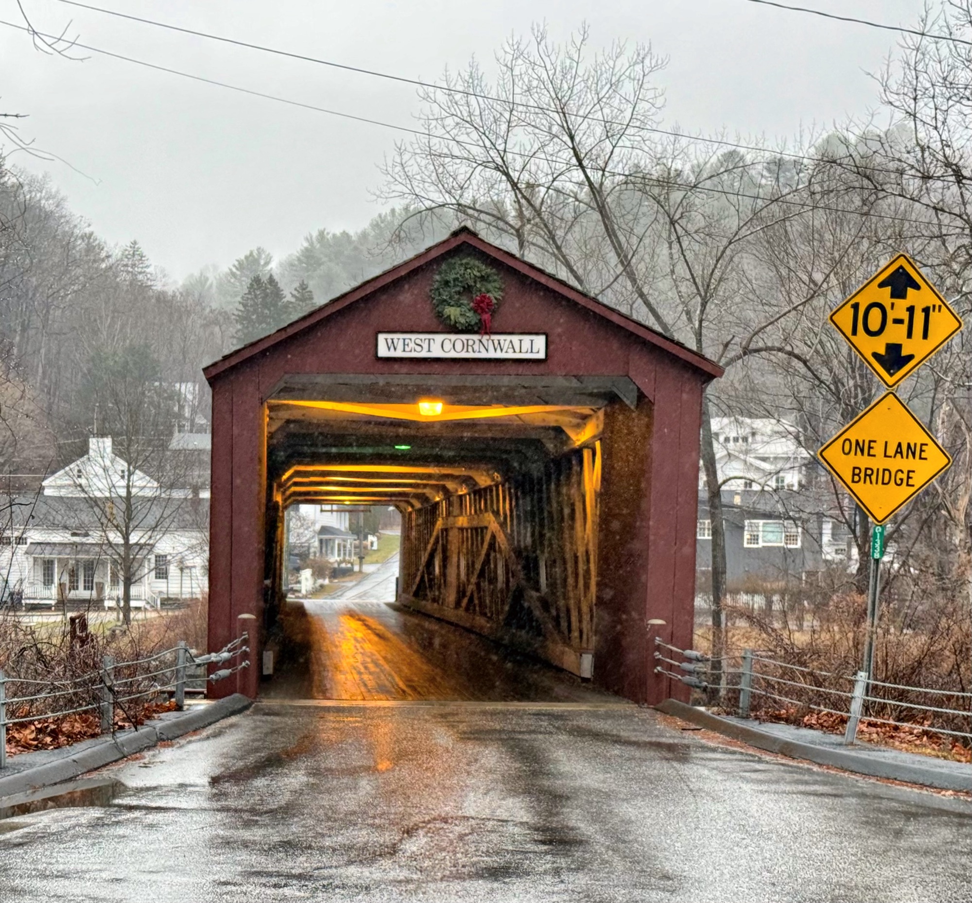 West Cornwall Covered Bridge // 1864 – Buildings of New England