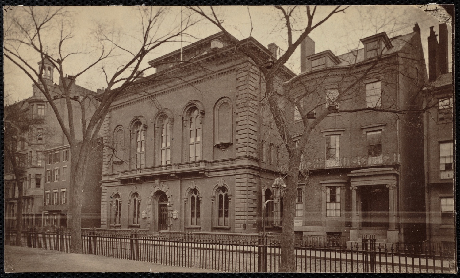 Old Boston Public Library // 1855-1898 – Buildings of New England