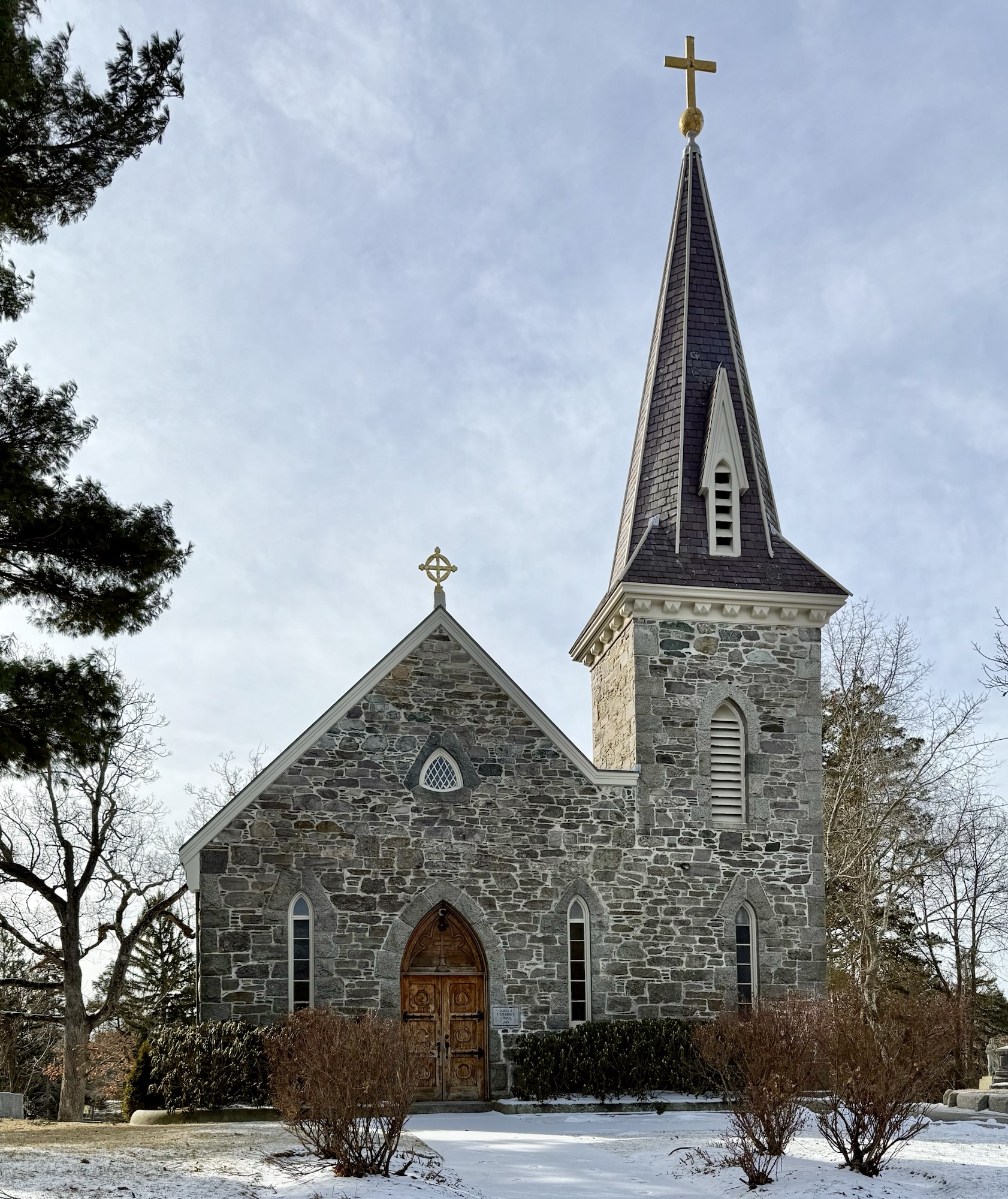 Holyhood Cemetery Chapel // 1857 – Buildings of New England