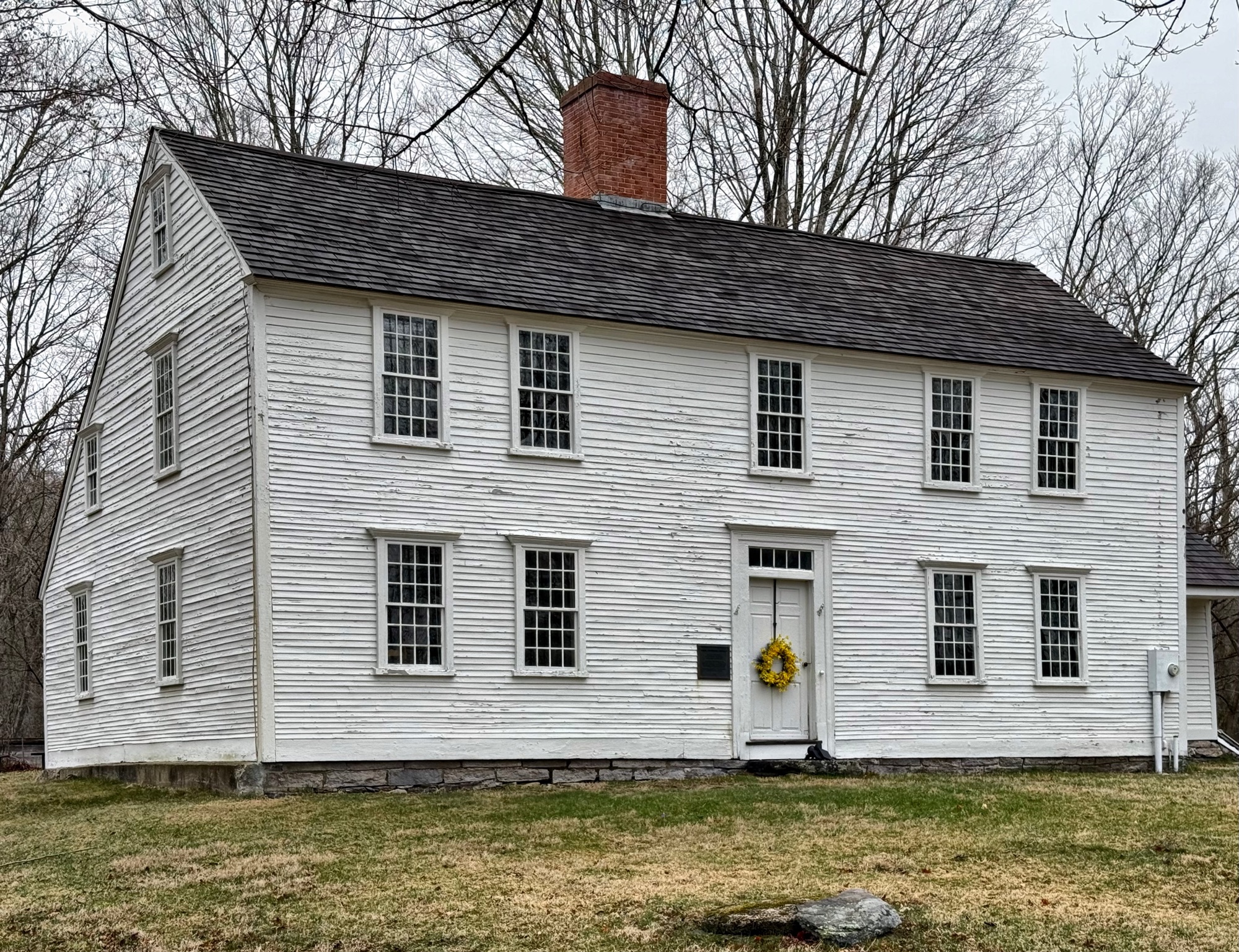 Huntington Homestead // c.1715 – Buildings of New England