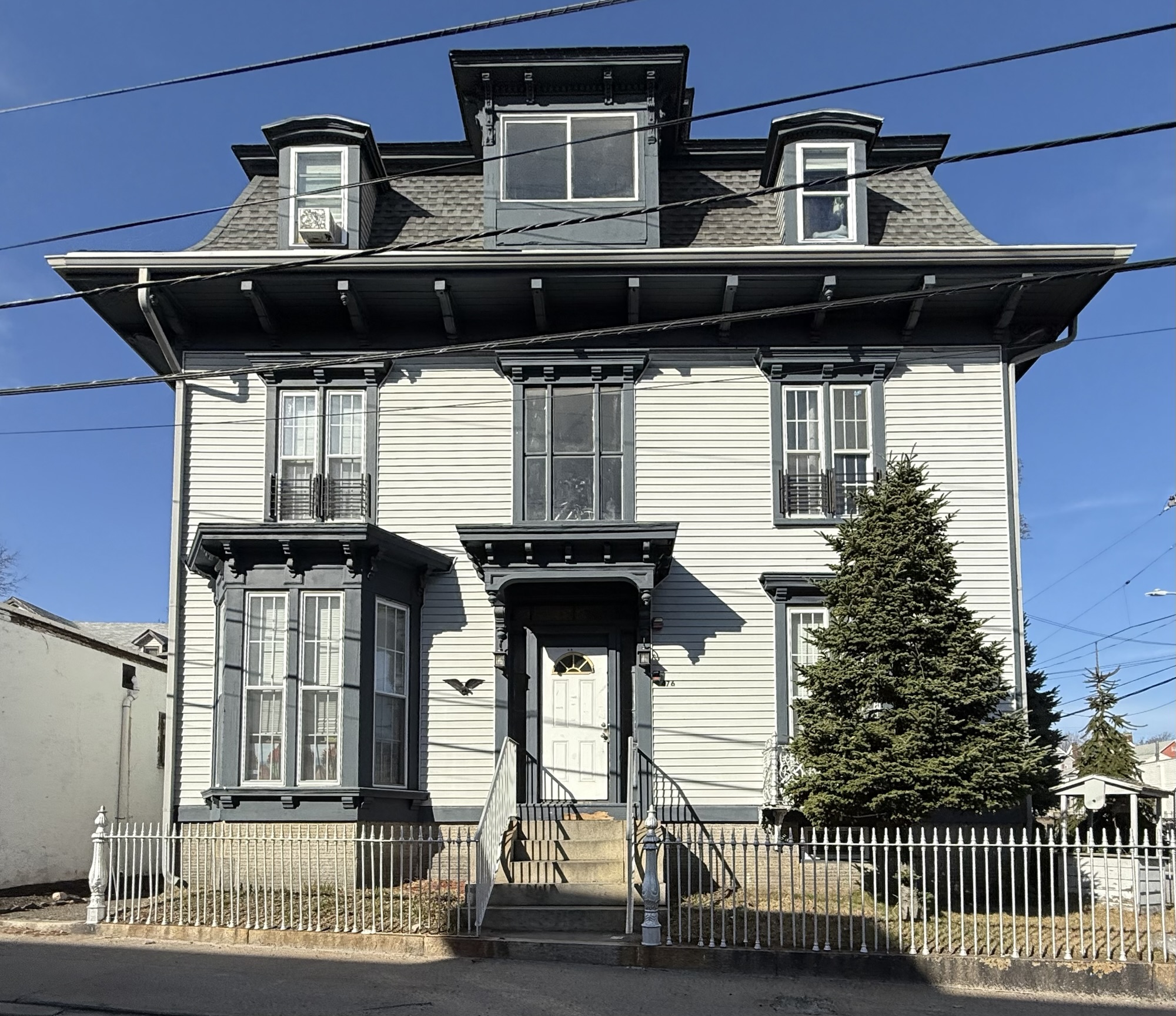 David G. Fales House // c.1858 – Buildings of New England