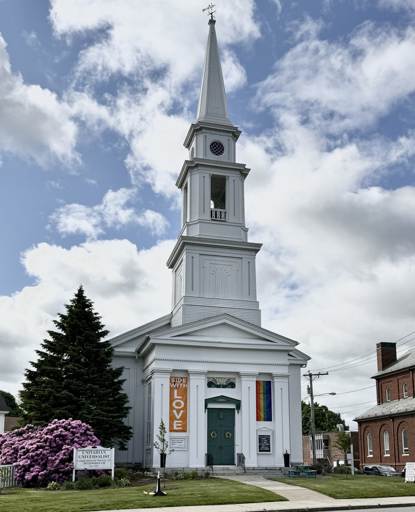 Westborough Unitarian Universalist Church // 1850 – Buildings of New ...