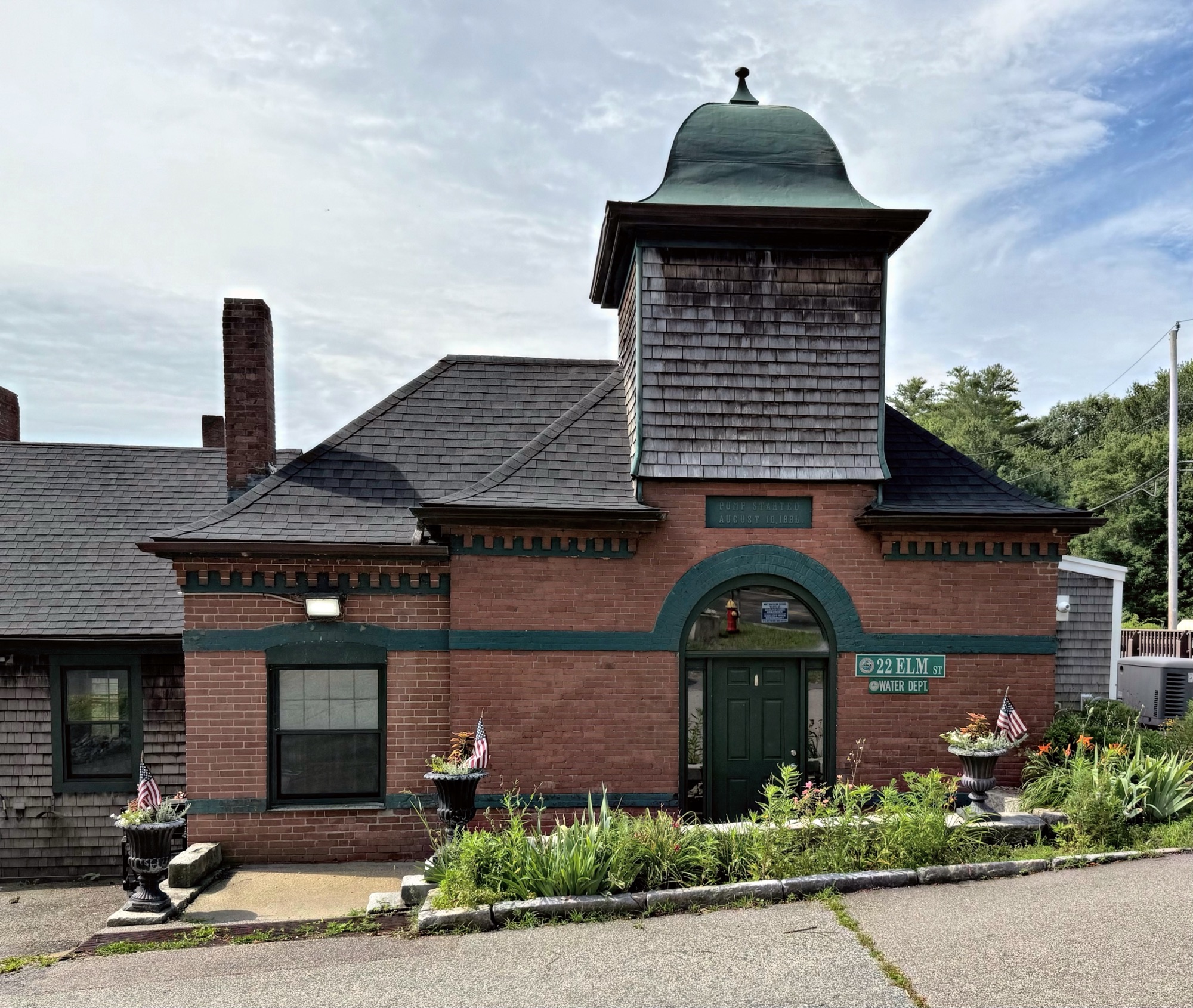 Kingston Waterworks Pumphouse // 1888 – Buildings of New England