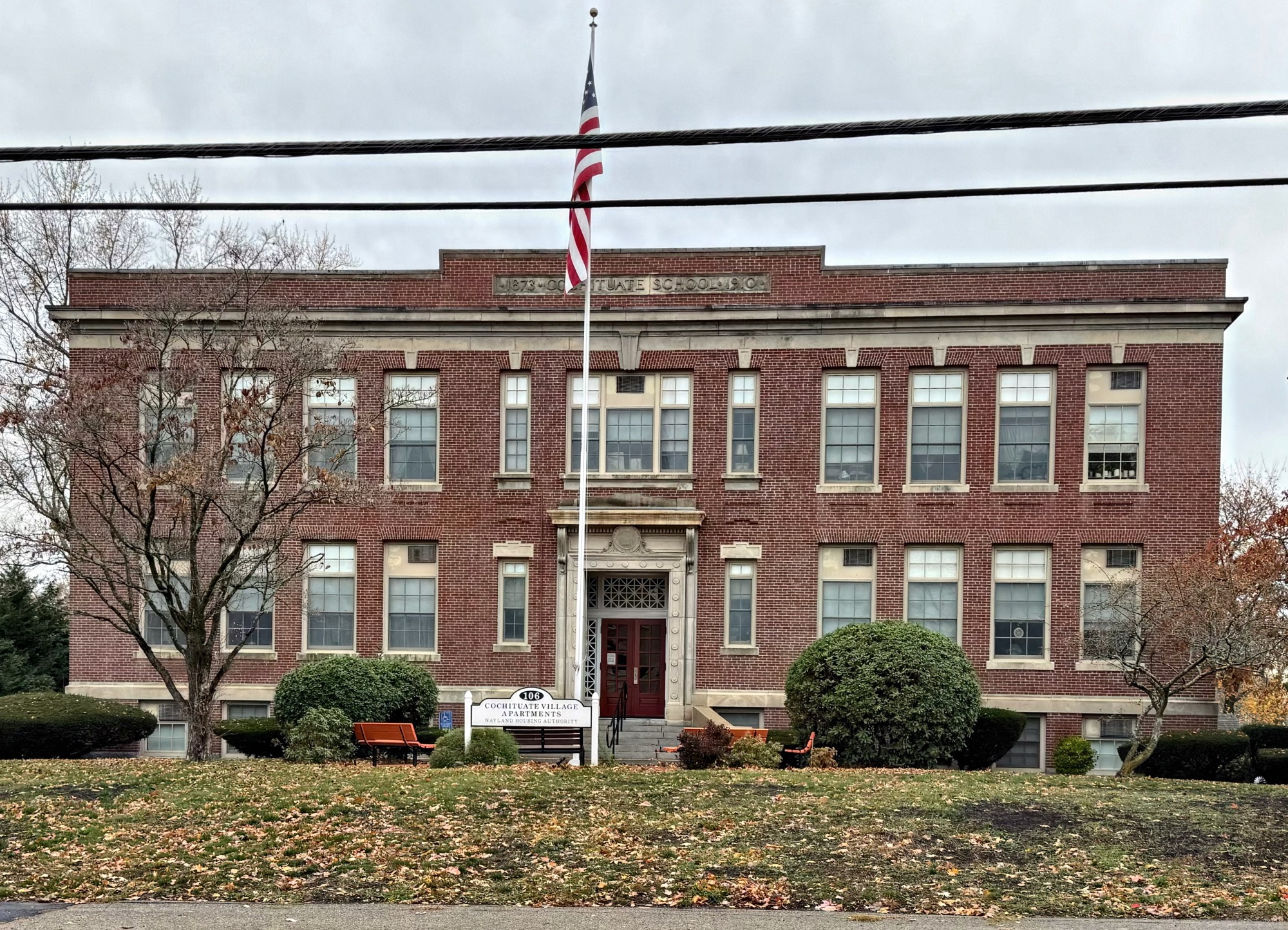 Cochituate School // 1910 – Buildings of New England