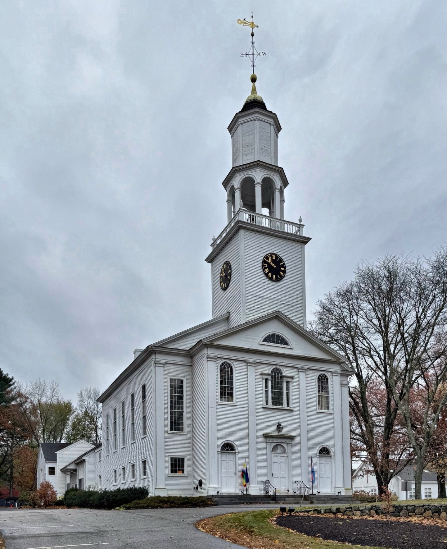 First Parish Church, Wayland // 1814 – Buildings of New England