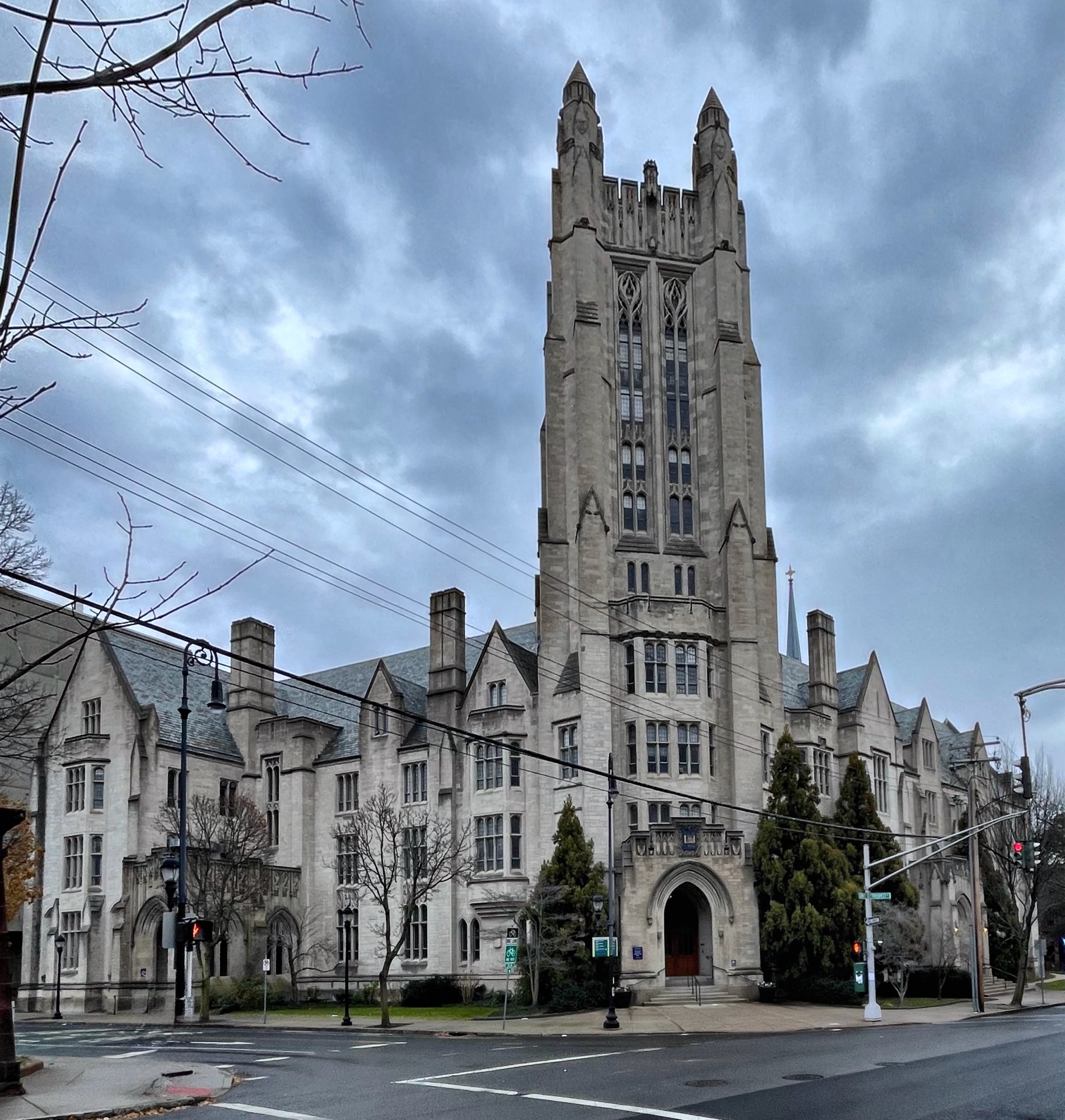 Sheffield-Sterling-Strathcona Hall // 1931 – Buildings of New England