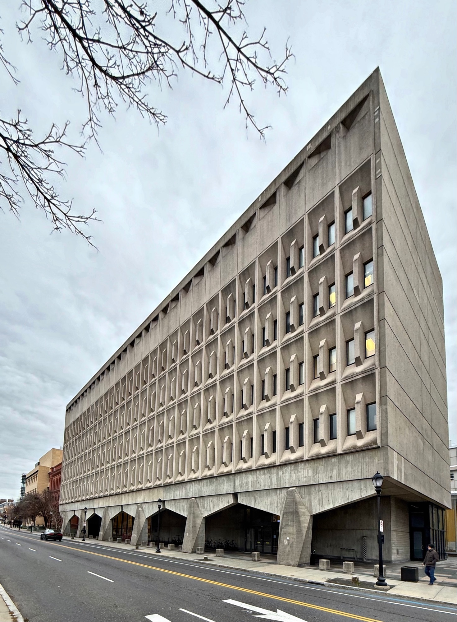 Becton Engineering and Science Center, Yale // 1968 – Buildings of New ...