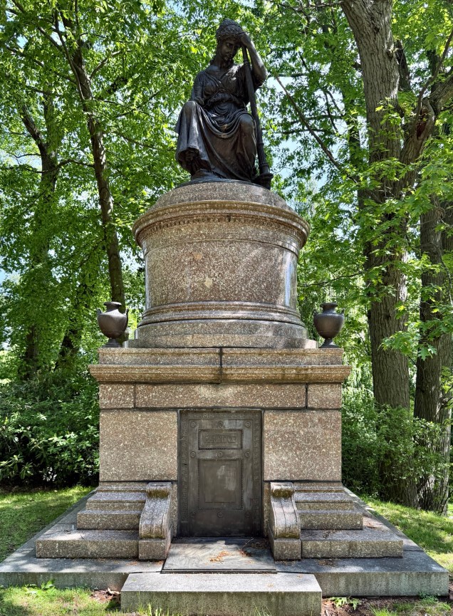 Forest Hills Cemetery – Randidge Monument, “Grief” // c.1891 ...
